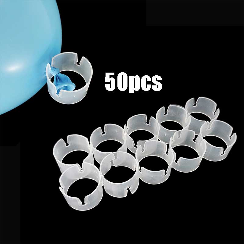 Jual Klip Balon Klip Anulus Pengait Balon Klip Balon Gate 50PCS ...