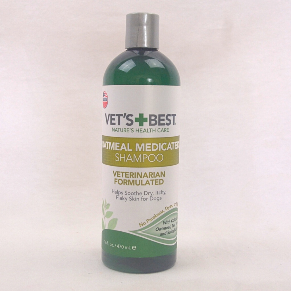 Jual VETSTBEST Shampoo Anjing Oatmeal Medicated Shampoo 473ml | Shopee ...