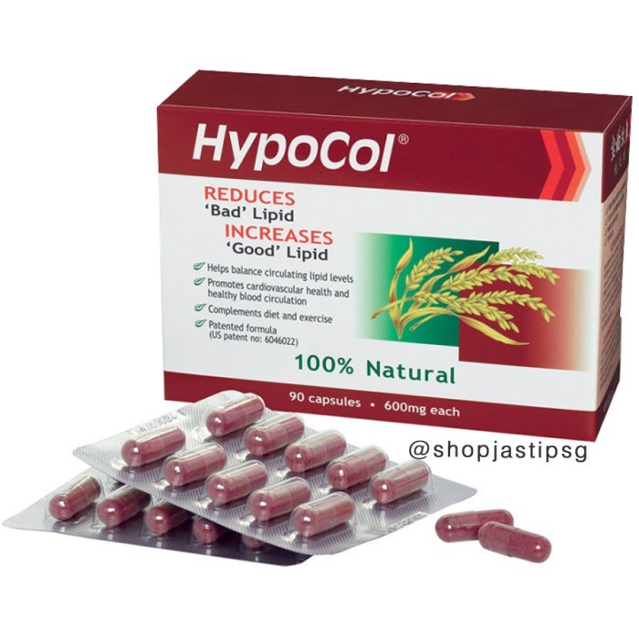Jual JKT READY GOSEND Hypocol 600mg Capsules isi 90 SG Singapore ...
