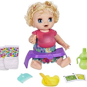 Jual boneka Baby Alive Happy Hungry doll poop pees sound | Shopee Indonesia