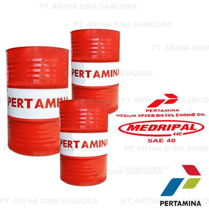 Jual OLI Pertamina MEDRIPAL 440 SAE 40 Drum Isi 209 Liter | Shopee ...