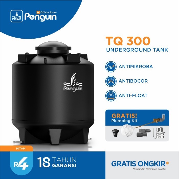Jual TERBAIK PENGUIN TANGKI / TOREN / TANDON PENGUIN TQ 300 3000 LITER | Shopee Indonesia