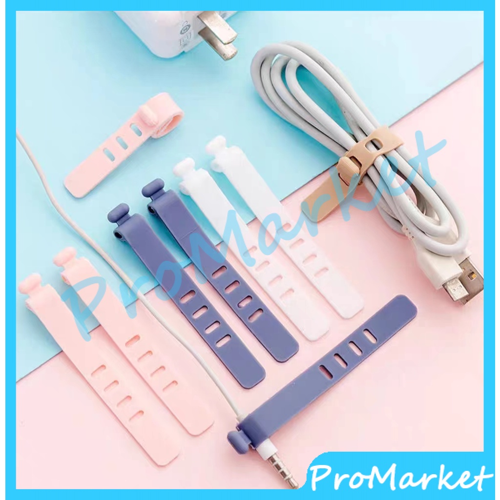 Jual Perapih Kabel Cable Clip Cord Holder Tali Pengikat Kabel Karet ...