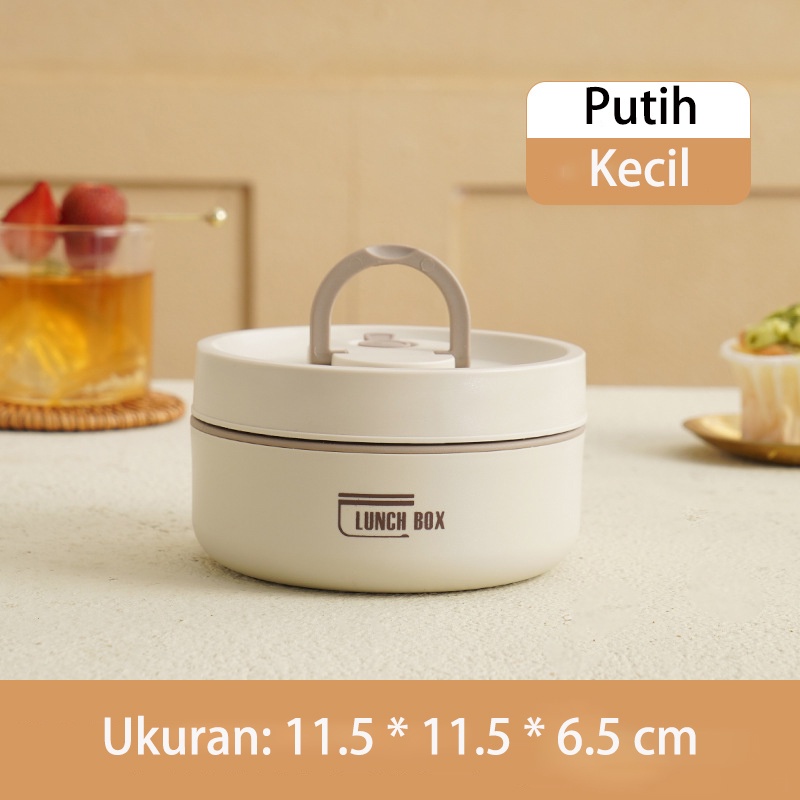 Jual Kotak Makan Siang Bento Portabel Tahan Bocor Stainless Lunch Box ...