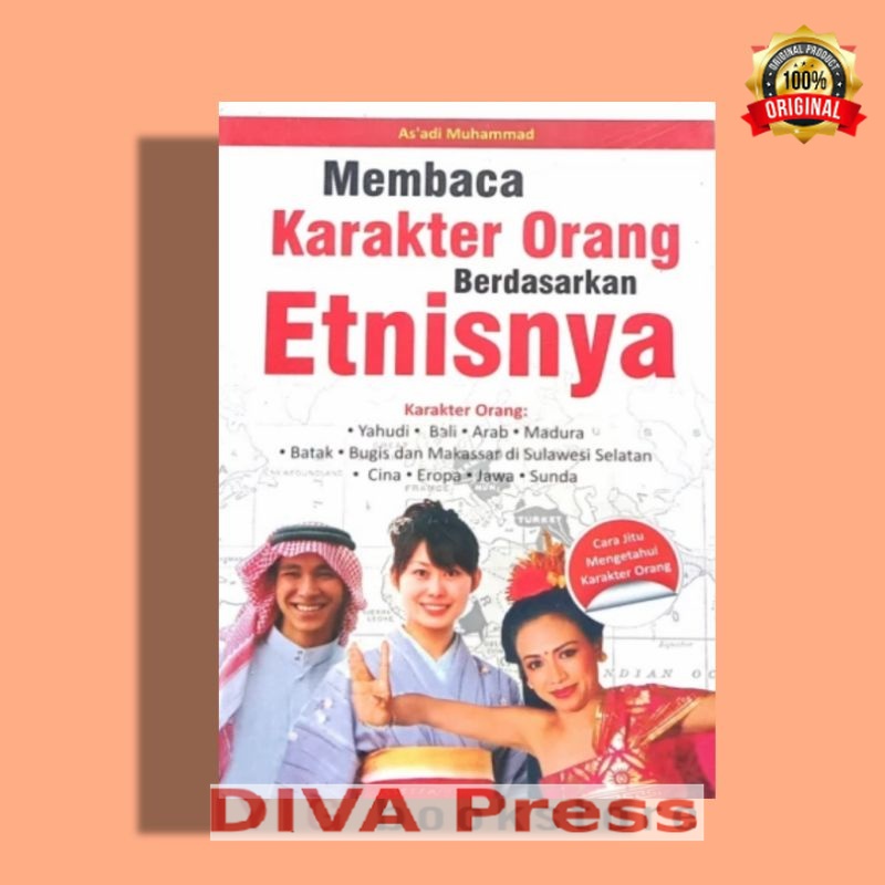 Jual Buku membaca karakter orang berdasarkan etnisnya/buku psikologi/psikologi kepribadian/buku ...