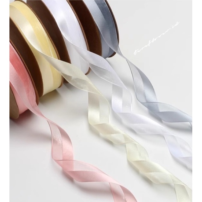 Jual Pita Model Two Tone Satin 2.5 cm (Harga Per Meter) | Shopee Indonesia