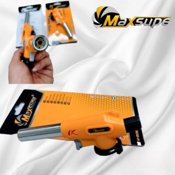 Jual Maxsupe gas torch flame gun blow torch hot gun bakar keju bbq ...