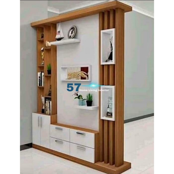 Jual Partisi Penyekat Pemisah Ruangan Minimalis Bahan Plywood HPL ...