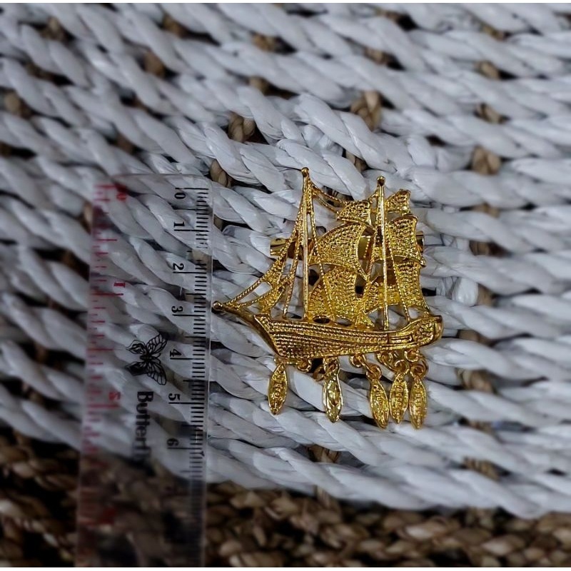 Jual Bros Kapal Lancang Kuning Melayu Riau RNP MELAYU SOUVENIR | Shopee ...