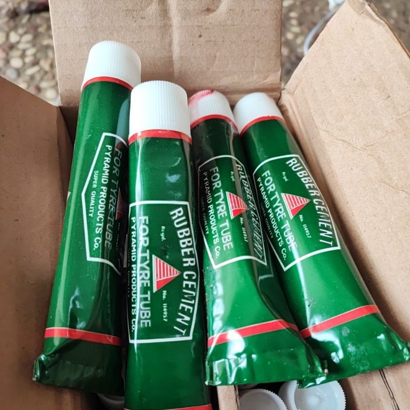 Jual Lem Karet Tambal Ban / Tiptop Ban Tubless Pyramid Kemasan Tube ...