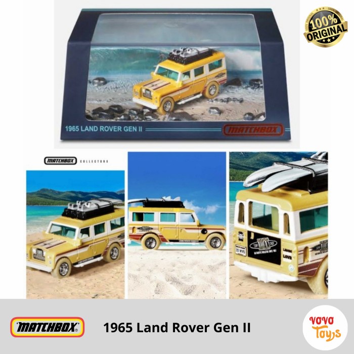 Jual Matchbox Collectors 1/64 1965 Land Rover Gen II Limitedd | Shopee ...