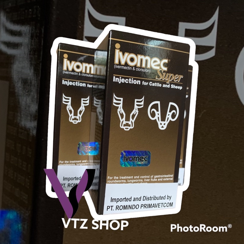 Jual Ivomec Super Inj 50 mL (Anti Ektoparasit dan Endoparasit) | Shopee ...