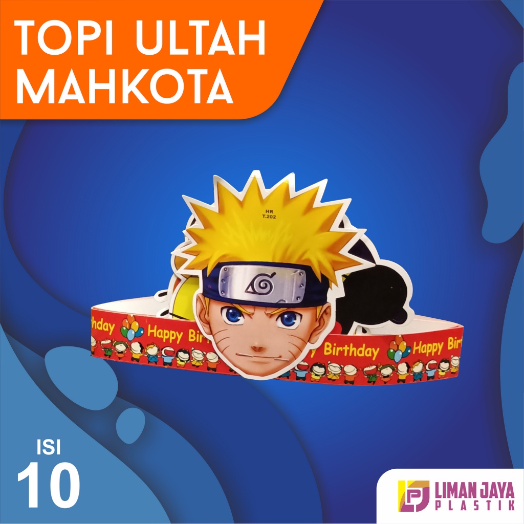 Jual Topi Ultah Mahkota | Topi Ultah Kerucut | Topi Ulang Tahun | Topi ...
