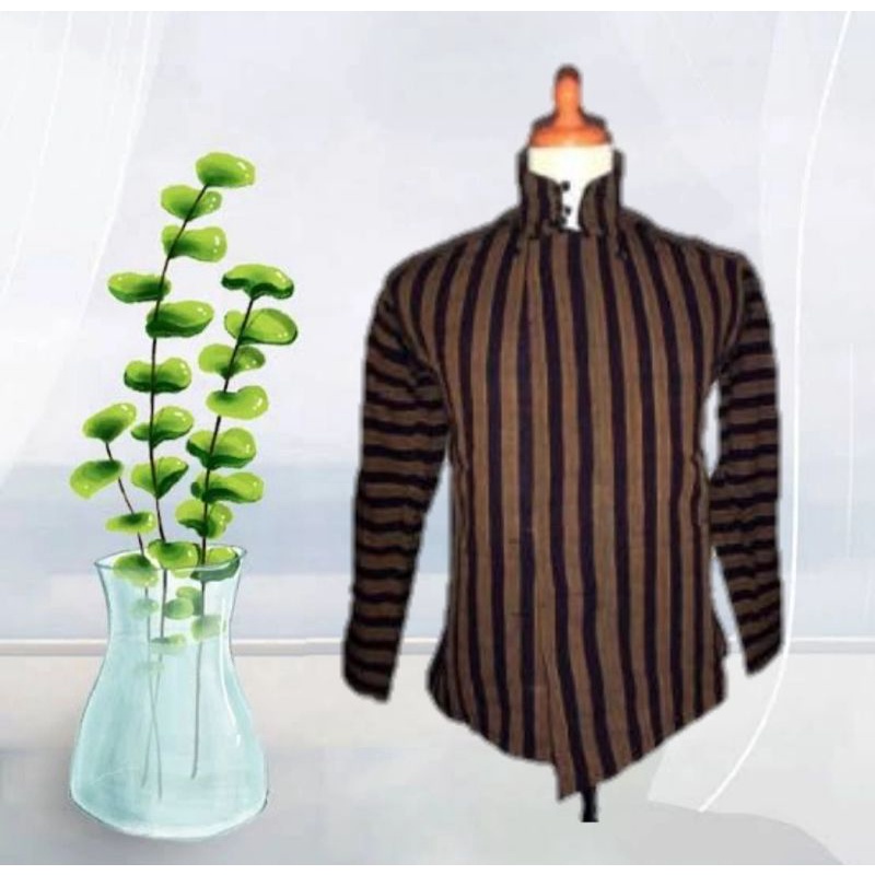 Jual Lurik Surjan Baju Adat Jawa / Lurik Pria | Shopee Indonesia