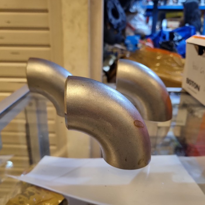Jual Elbow 2 inch stainless ss 304 sch 40 welded | Shopee Indonesia
