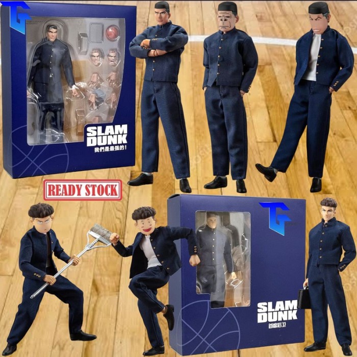 Jual Dasin Model Slam Dunk - Akagi Takenori 4 & Miyagi Ryota 7 Shohoku ...