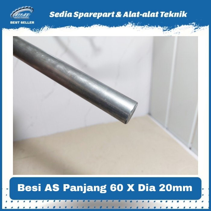 Jual Besi As Batangan 60cm x 20mm | Shopee Indonesia