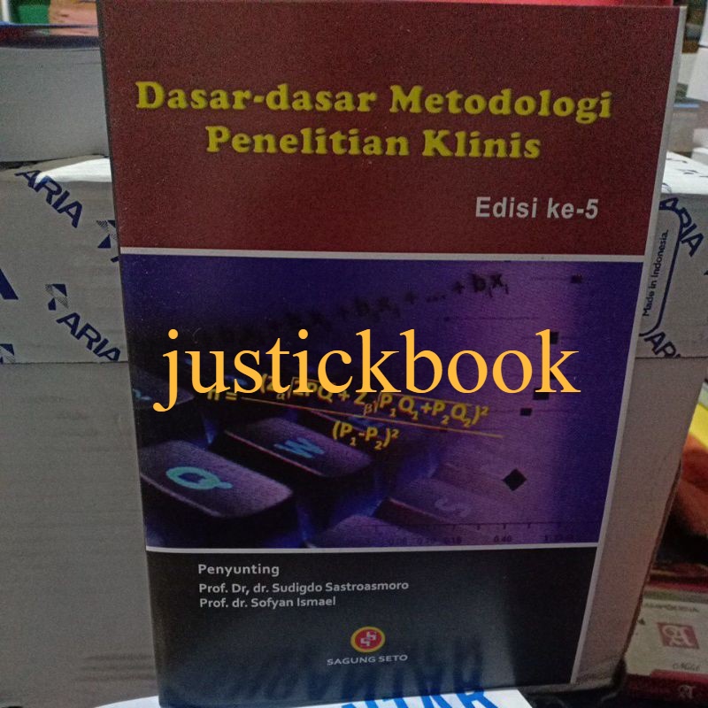 Jual dasar dasar metodologi penelitian klinis edisi ke 5 sudigdo sastroasmoro | Shopee Indonesia
