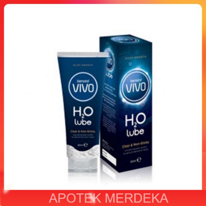 Jual Vivo Lubricant H2O Lube Pelumas 60 ml / Vivo H2O Lube 60g ...
