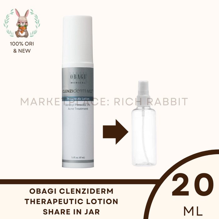 Jual Obagi Clenziderm M.D. Therapeutic Lotion Travel Trial Size Obat 20 ...