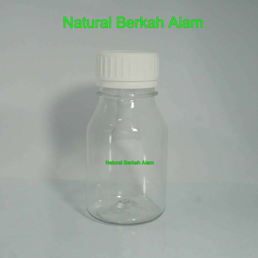 Jual Botol PS 250 ml Natural Segel Kecil + Plug / Botol Plastik / Botol ...