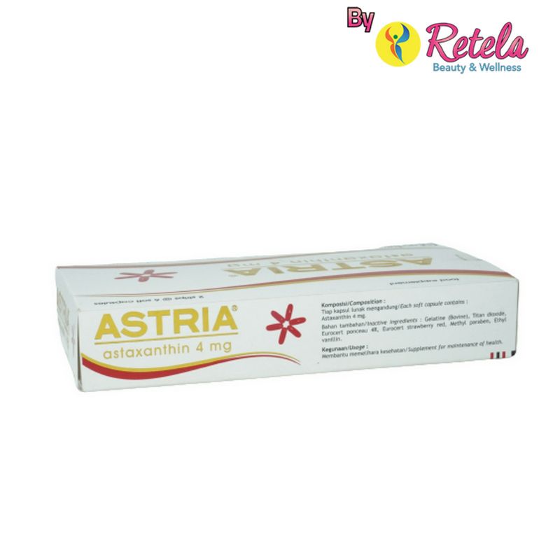 Jual ASTRIA ASTAXANTHIN 4MG | Shopee Indonesia