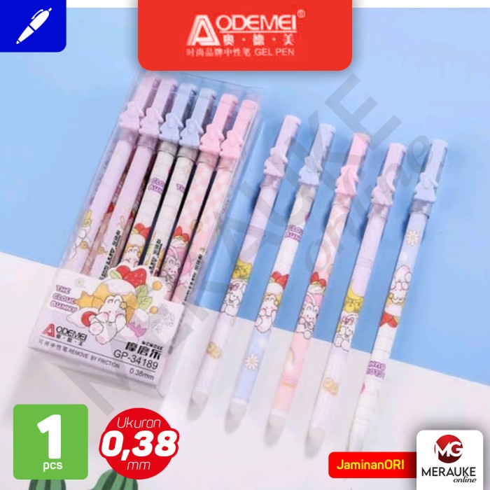 Jual Gel Pen / Ballpoint Bisa Dihapus AODEMEI GP-34189 0.38mm (Satuan ...