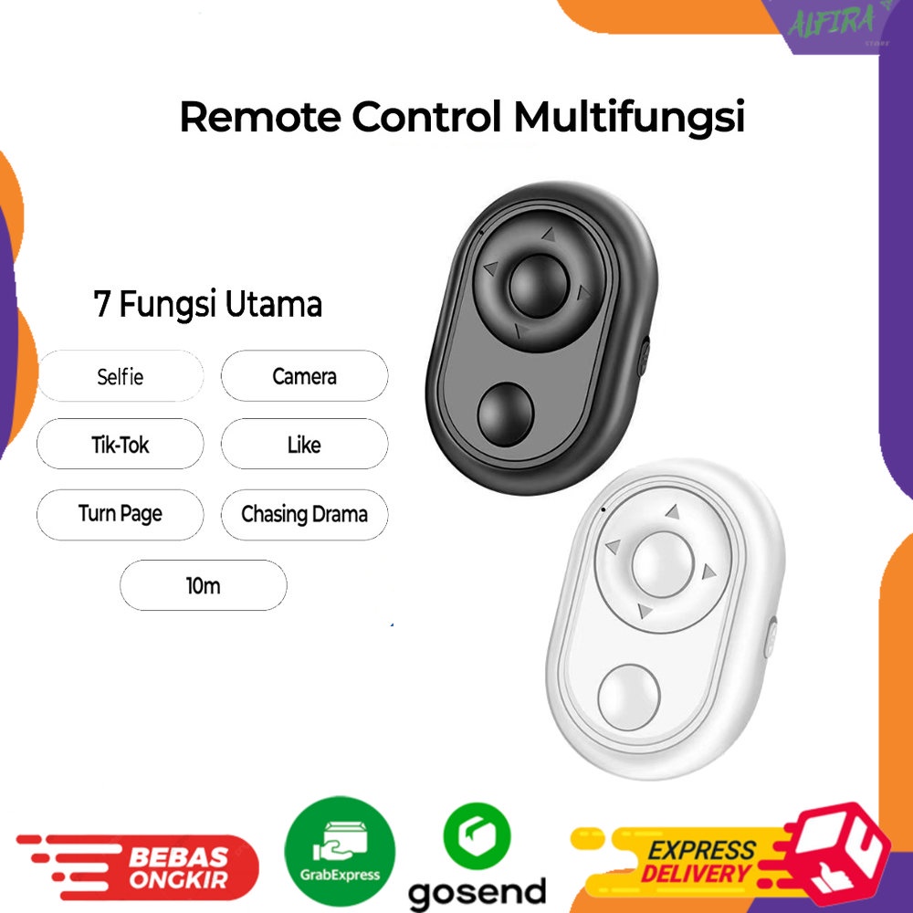 Jual SHUTTER CAMERA BLUETOOTH | REMOTE SELFIE BISA UNTUK SCROLL, LIKE ...