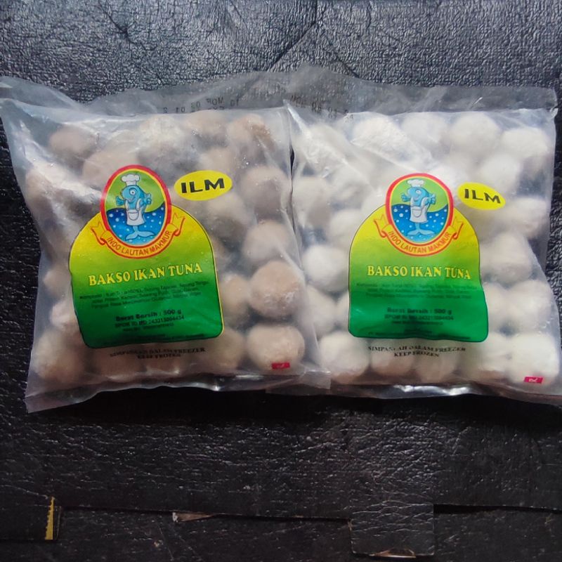 Jual Bakso Ikan Mini dan Bakso Ikan Tuna ILM 500gr | Shopee Indonesia