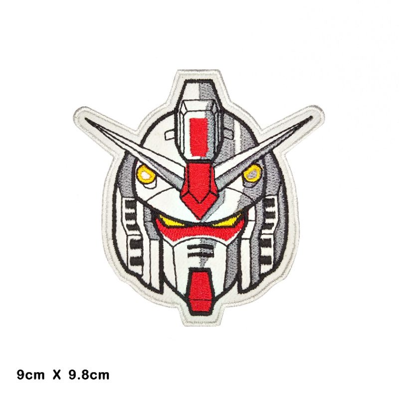 Jual Bordir Gundam Patch Embroidery patch/Patch bordir/Emblem/Stiker ...