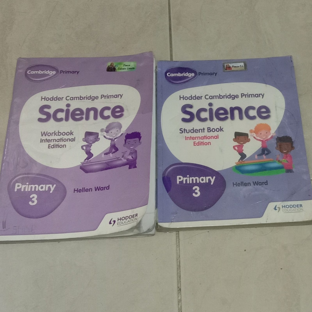 Jual ISI 2 BUKU SCIENCE 3 / HODDER CAMBRIDGE PRIMARY SCIENCE PRIMARY 3 ...