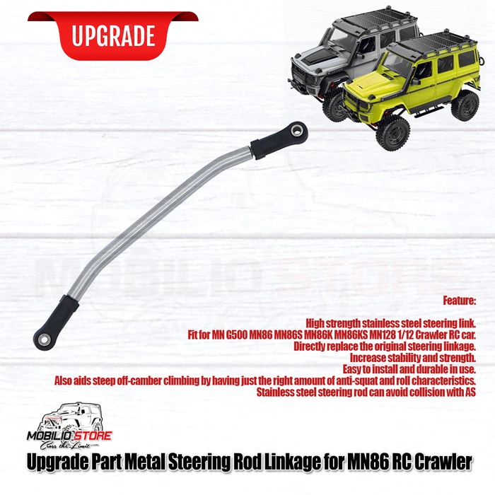 Jual Upgrade Part Metal Steering Link Linkage for MN86 MN86S MN86KS MN128 | Shopee Indonesia
