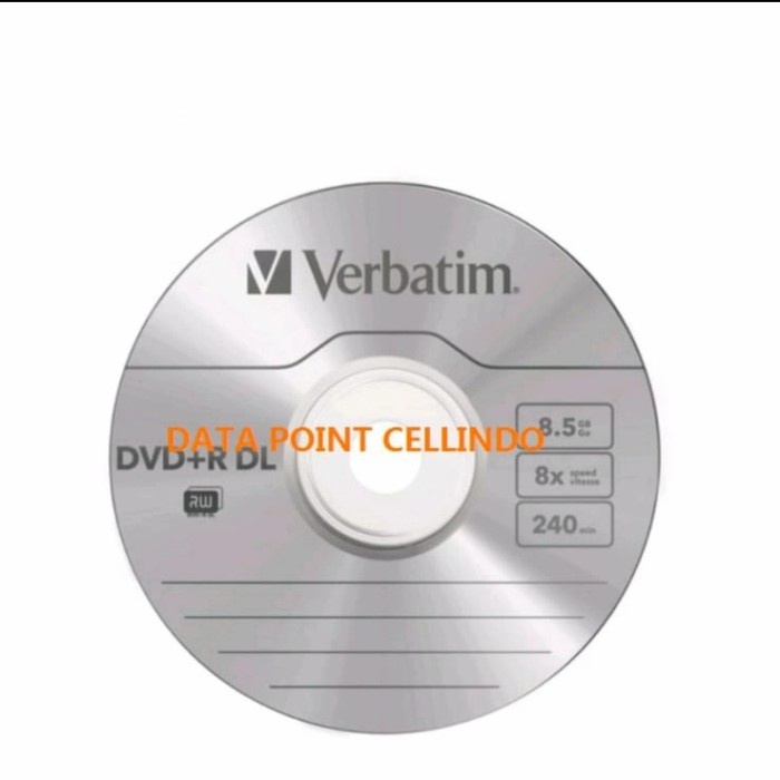 Jual Verbatim Dvd DL ECERAN Double layer dvd+r SATUAN 8GB | Shopee ...