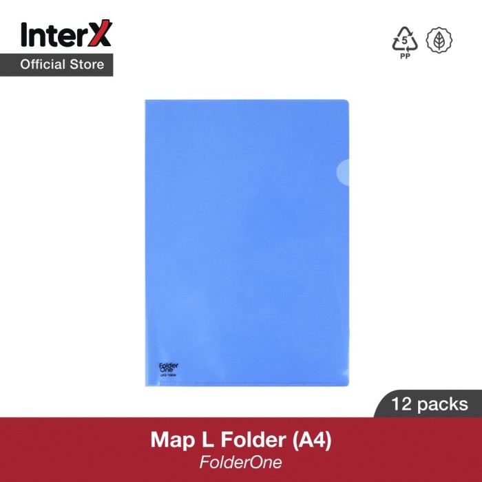 Jual Map L folder one A4 (12 Pcs) / Map Bening plastik / Clear Sleev ...