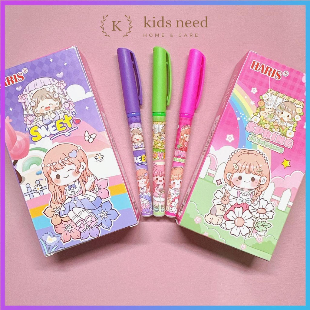 Jual (12pcs) Pulpen Ipen 12 Youmei / Pen Apel / Gel Pen Apple Youmei ...