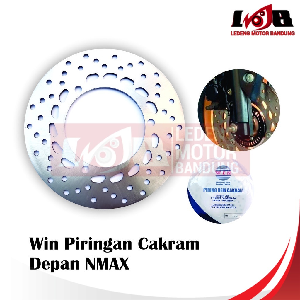 Jual WIN Piringan Cakram Depan Yamaha NMAX Front Disc Brake 3mm | Shopee Indonesia