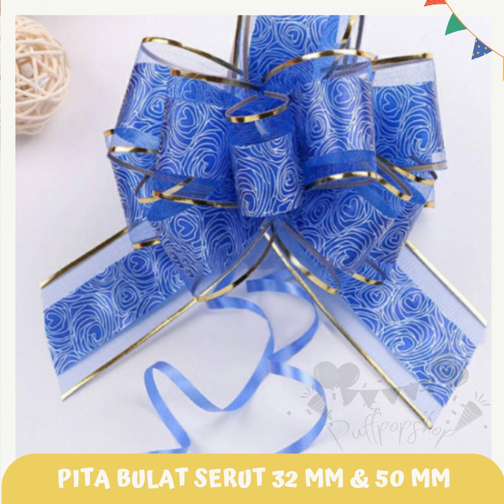 Jual Pita Serut Bulat Besar 5 cm | Shopee Indonesia