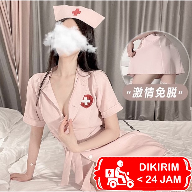 Jual Lincoll 245 Sexy Lingerie Cosplay Nurse Costume Suster Perawat