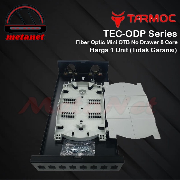 Jual Tarmoc Fiber Optic mini OTB 8 Core SC | Roset FO Besi 8C Kosongan ...