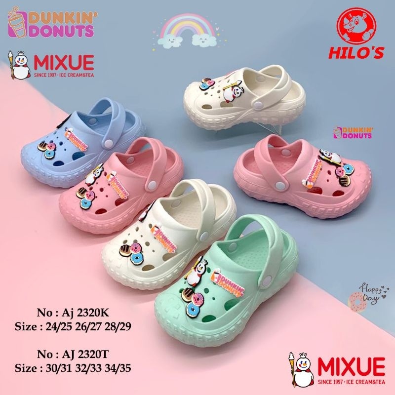 Jual COD.. Sandal Baim Anak Mixue Terbaru Sandal Selop Tali Belakang ...