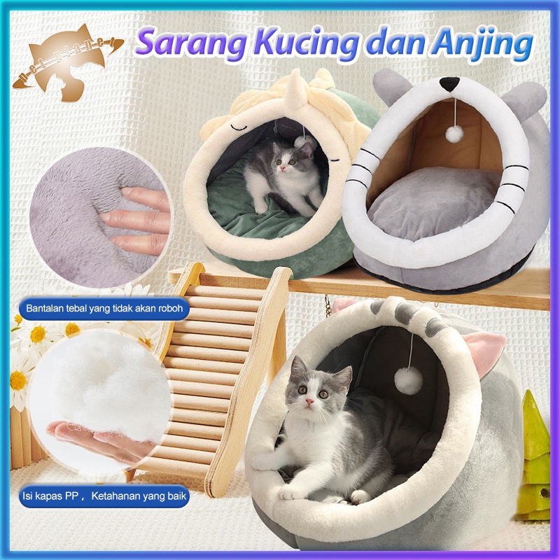 Jual Kasur/Rumah Kucing Tidur Kucing Anjing Tempat Rumah Bed Sarang ...