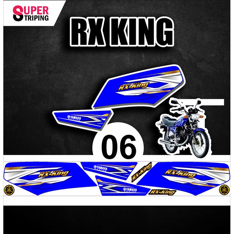 Jual STICKER RX KING Varian 06 - Desain Striping List Lis Stiker ...