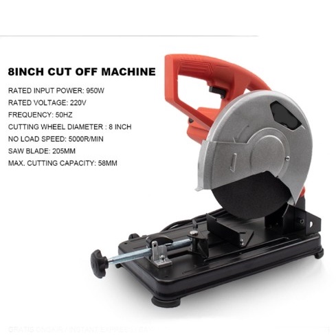 Jual NEW Mesin Potong Besi 8 Inch / Cut Off Machine 8 Inch Cutting ...