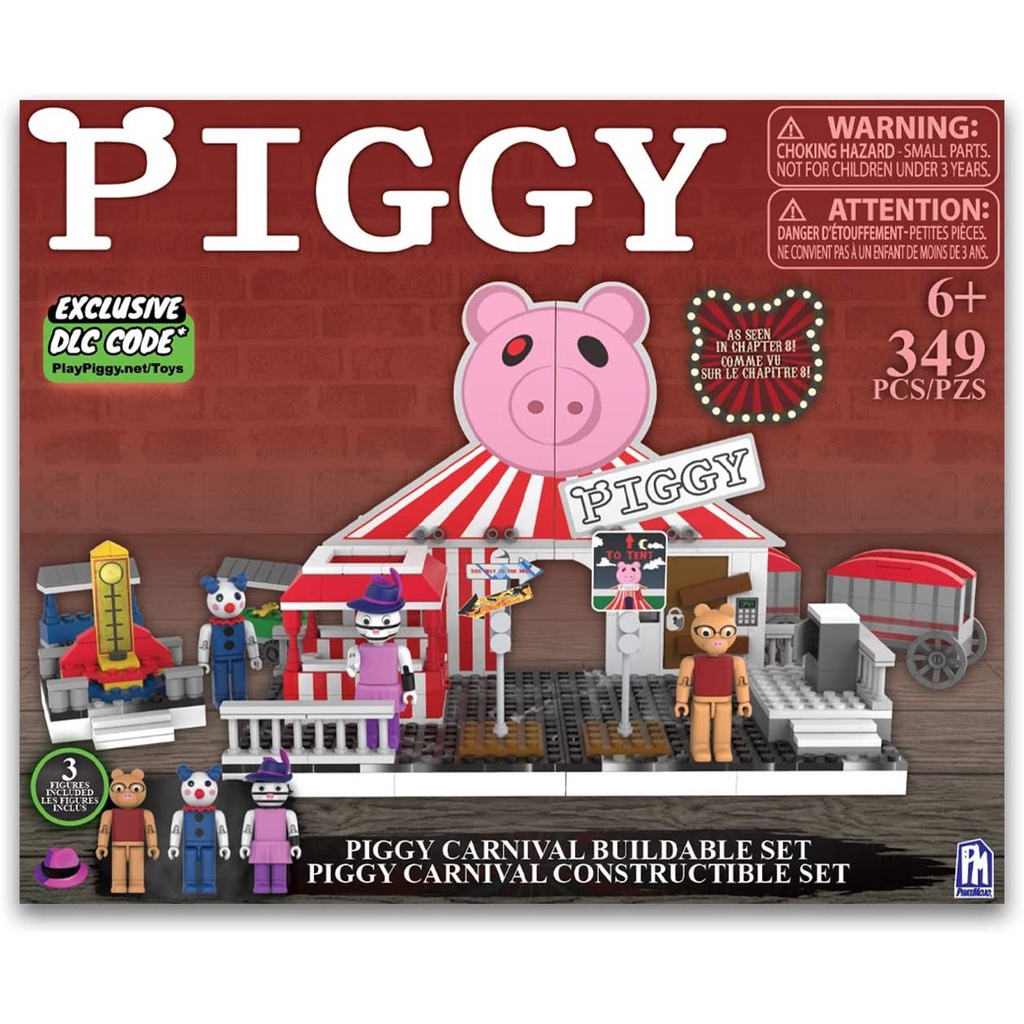 Jual PIGGY Carnival Deluxe Buildable Set Piggy Construction Building ...