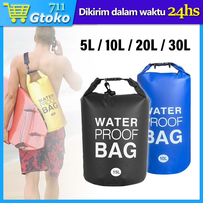 Jual Dry Bag Ocean Pack Lipat Tas Drybag Ransel Waterproof Anti Air 5L 10L 20L 30L | Shopee ...