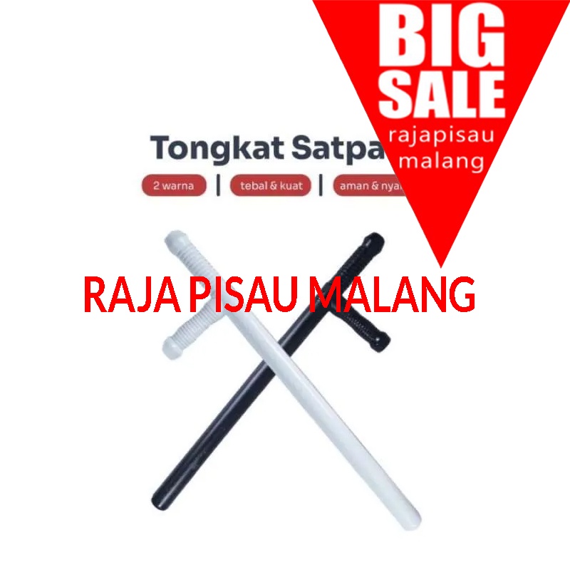 Jual Pentungan T Fiber Hitam - Tongkat T Satpam Security | Shopee Indonesia