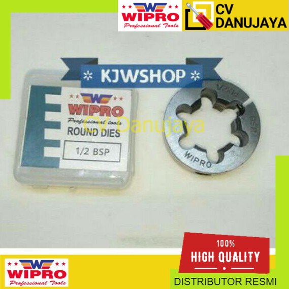 Jual Mata Snai Pipa Ukuran 1/2" BSP 14 Mata Snei 1/2Inch BSP14 WIPRO ...