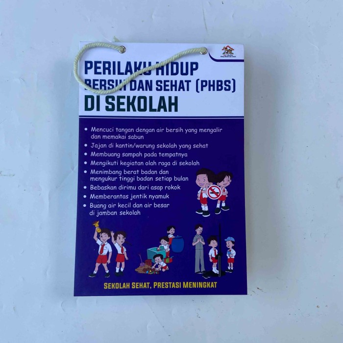Jual Hard Poster | Poster Sekolah, PHBS di Sekolah, Poster Kesehatan ...