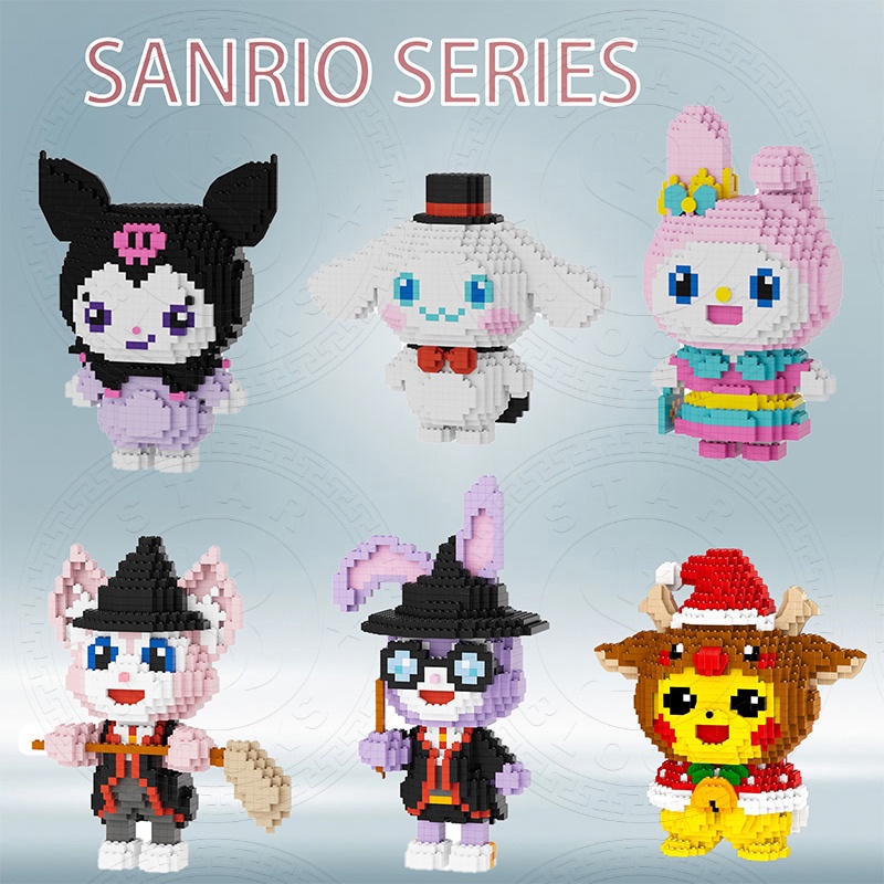 Jual Nano Block XFL SANRIO Series - 3D Drawings | Starblocks | Shopee ...