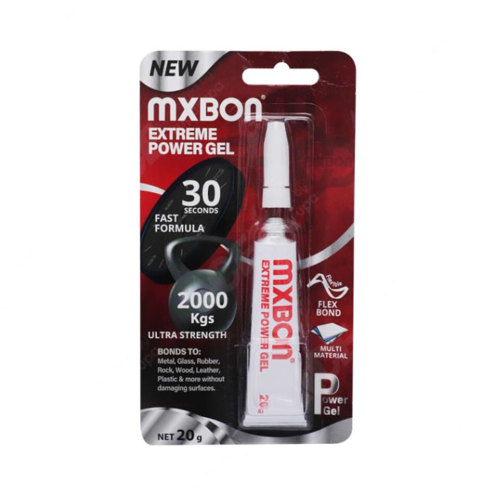 Jual Mxbon Lem Extreme Power Gel 20 Gr 10476013 | Shopee Indonesia